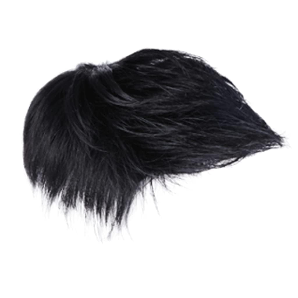 AHSJNP-Fashion wigs Men's Wigs Natural Layered Look Male Wig Human Hair ...