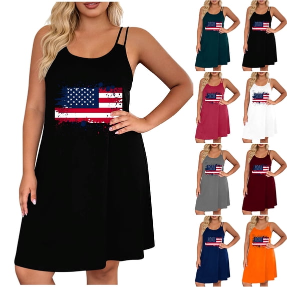 AHTJRT 4th of July Nightgowns for Women 250 Years Anniversary American ...