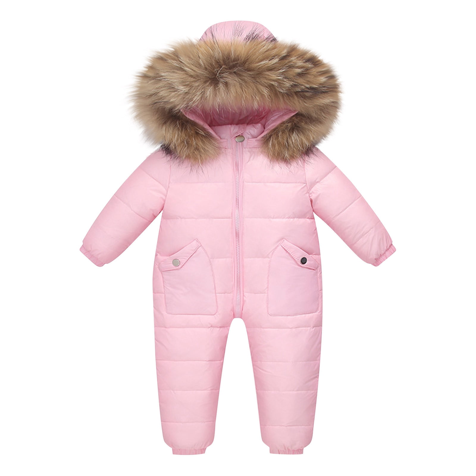 AHTJRT Boys Girls Ski Suit Winter Warm Heavy Outdoor Snow Siut with ...