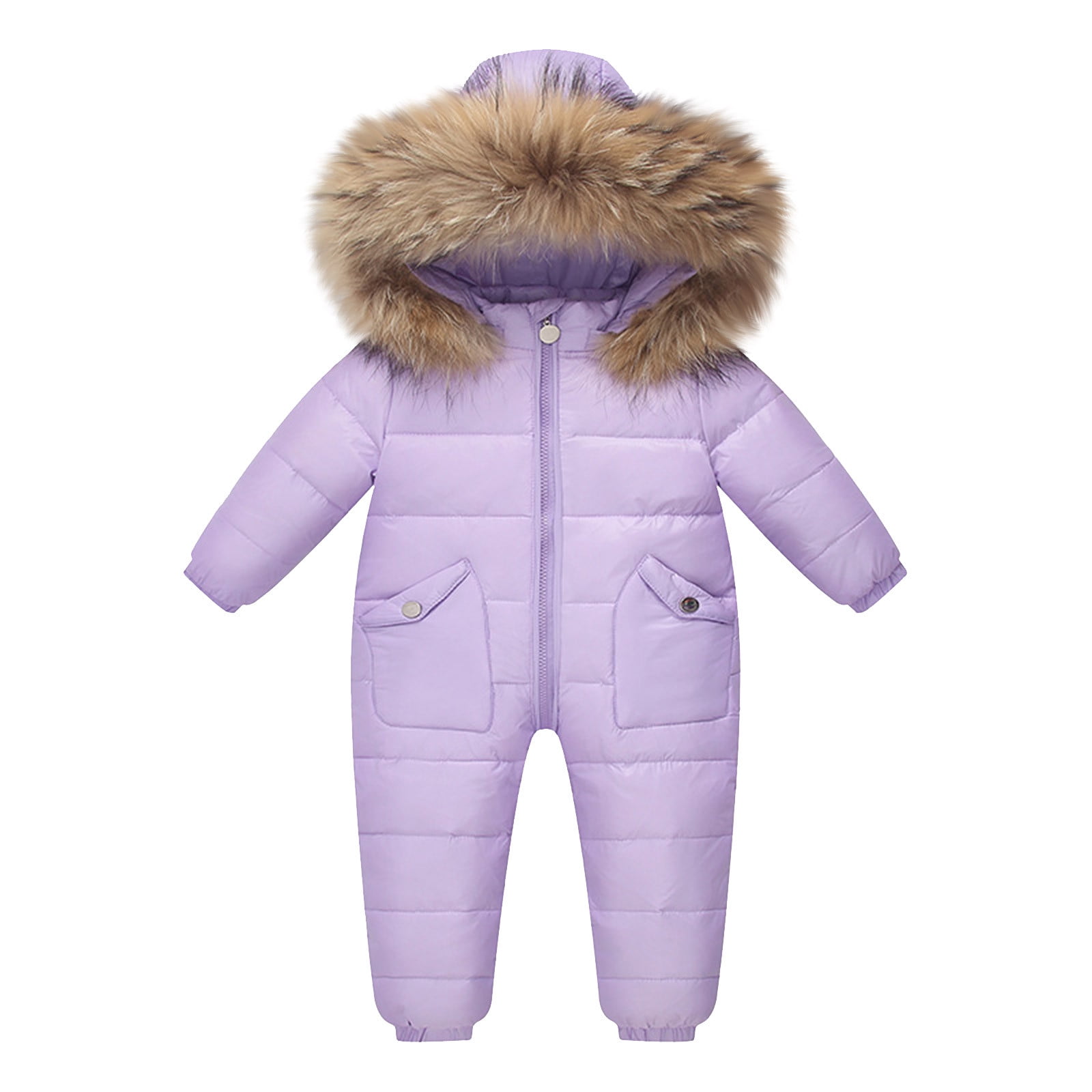 AHTJRT Boys Girls Ski Suit Winter Warm Heavy Outdoor Snow Siut with ...