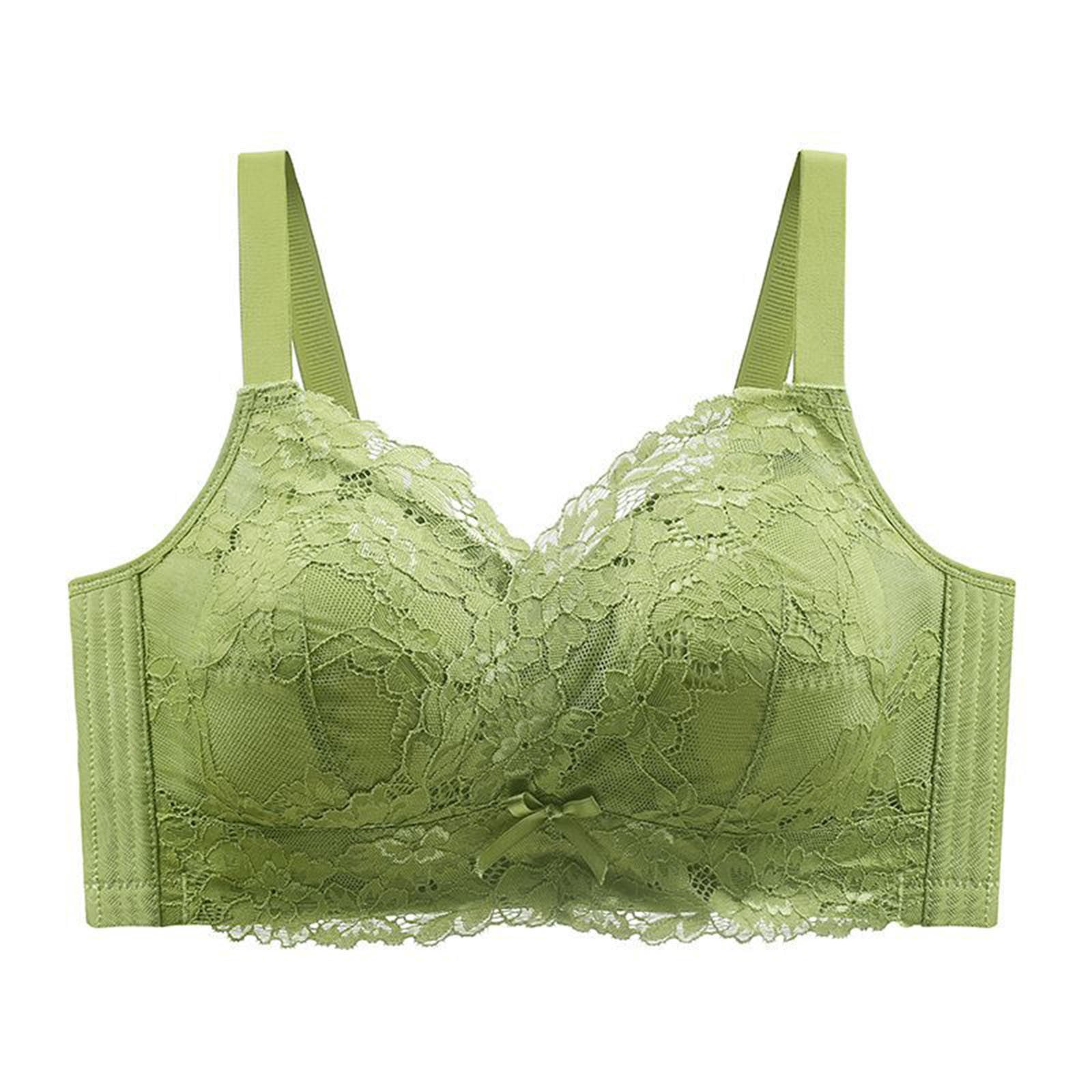 AHTJRT Daisy Lace Bras for Women Floral Elegant Supprotive Full ...