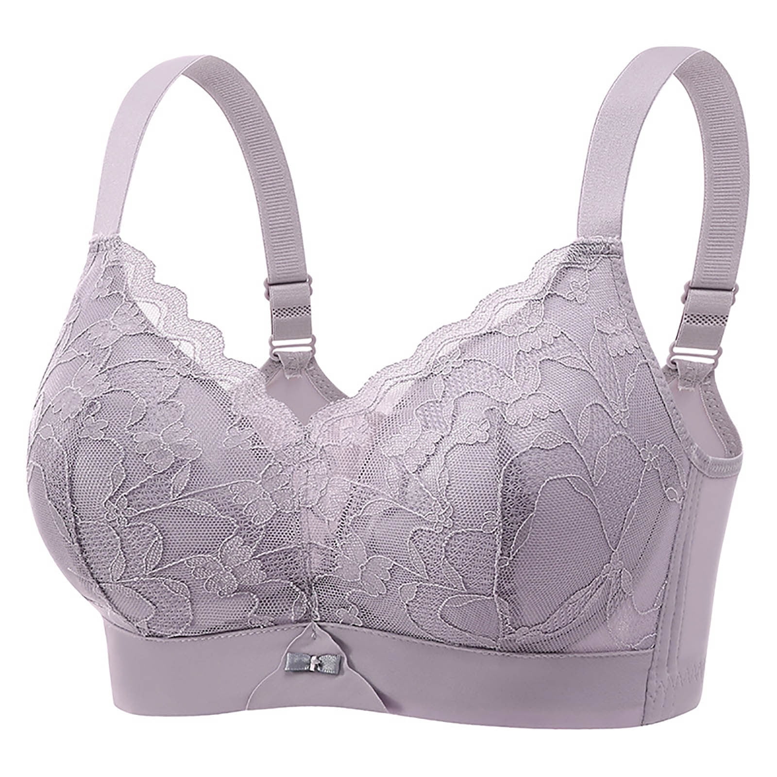 AHTJRT Daisy Lace Bras for Women Full Coverage Breathable Sheer See ...