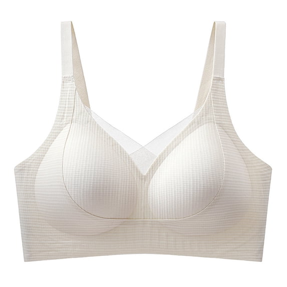 AHTJRT Full Coverage Bra for Women No Underwire Breathable Sheer See ...