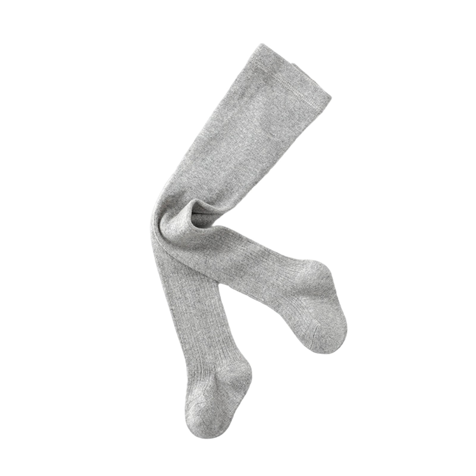 AHTJRT Girls Cable Knit Leggings Stretchy Soft Long Length Stockings ...
