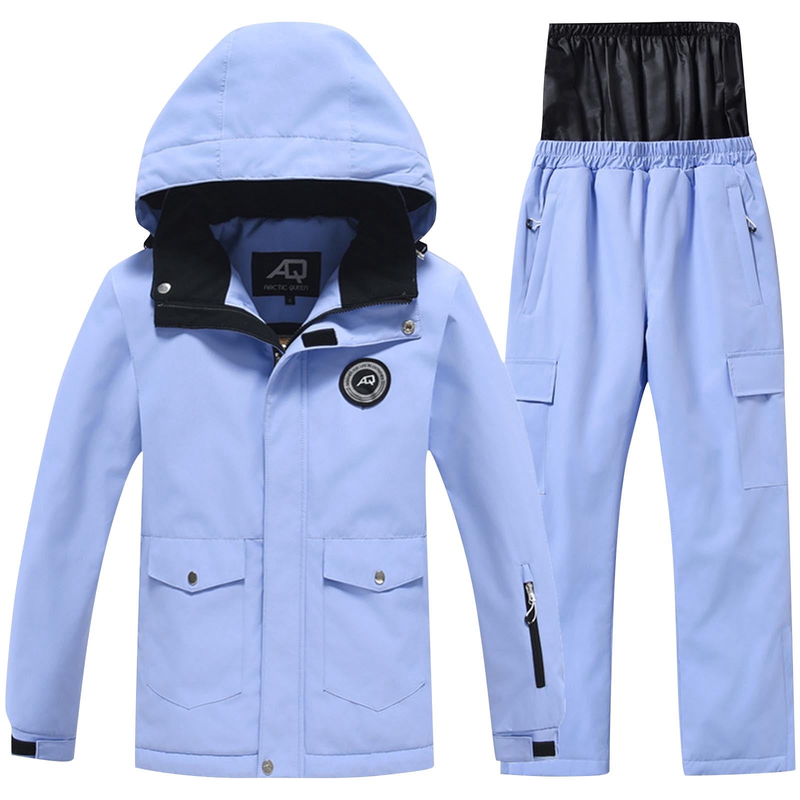 AHTJRT Girls Winter Skisuit Waterproof Wind Resistant Snow Jacket and ...