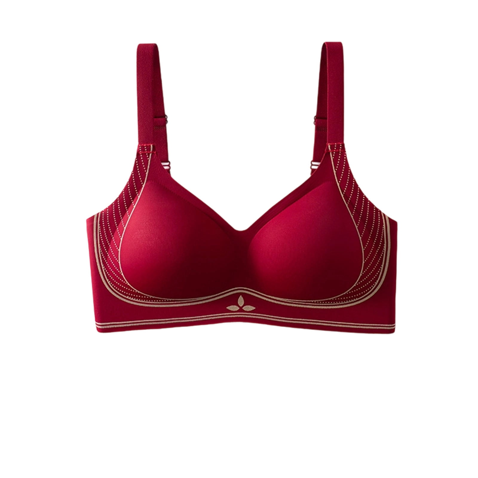 AHTJRT Jelly Bra for Womens Wire-Free Seamless Soft Comfort Bralette ...