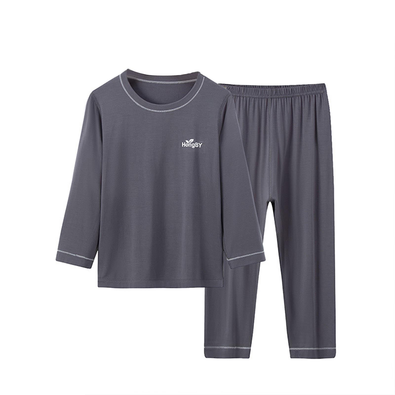 AHTJRT Kids Unisex Loungwear Outfits Cozy Soft Long Sleeve Top and ...