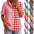 AHTJRT Linen Shirts for Women Casual Sleeveless Lapel Button Down ...