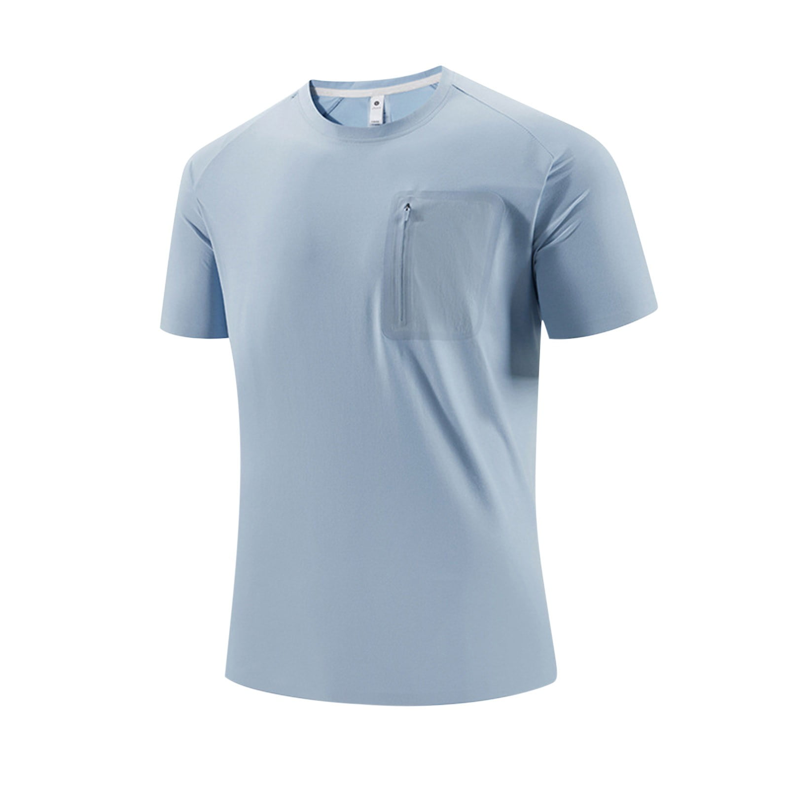 AHTJRT Mens Soft Lightweight Short Sleeve Moisture Wicking Crew Neck T ...