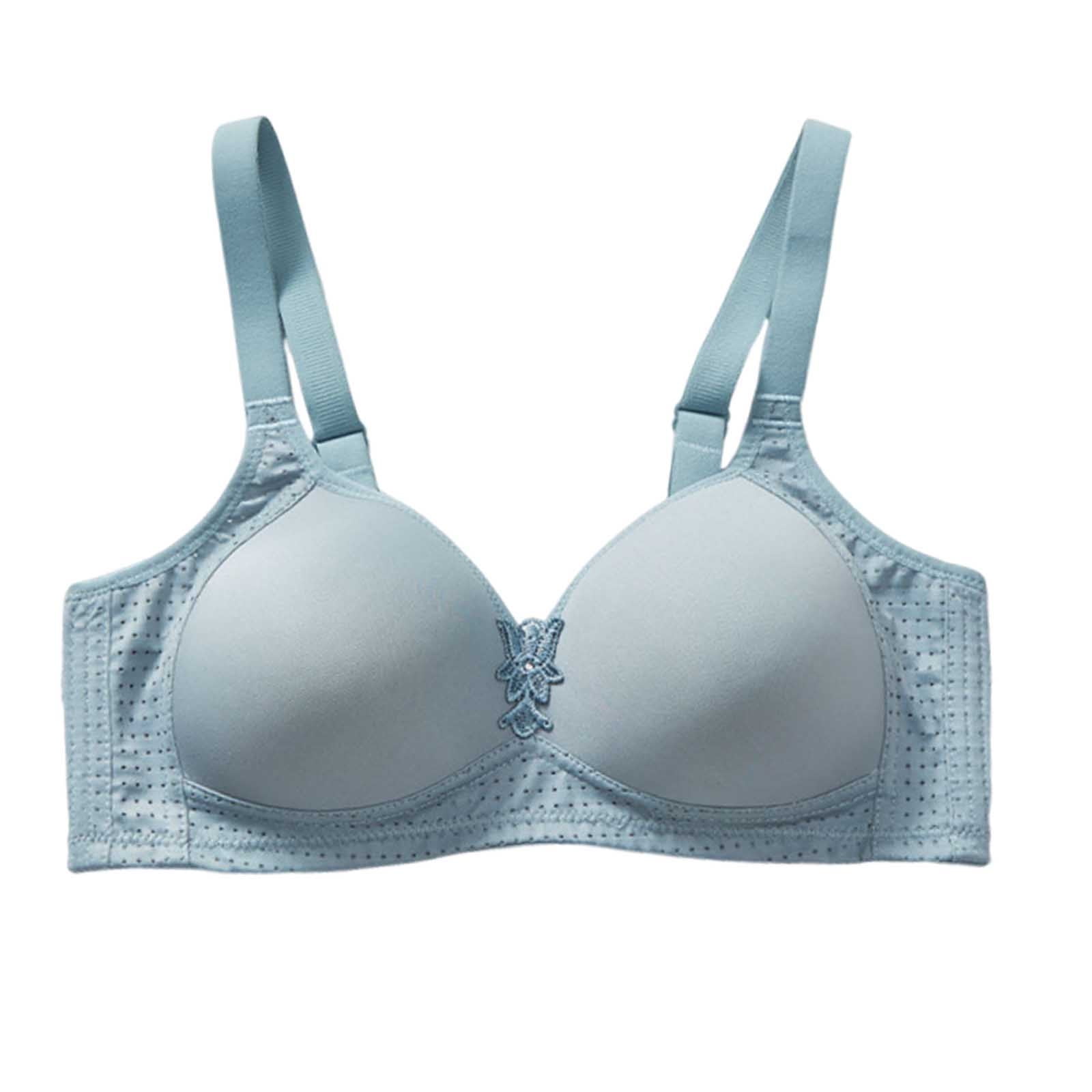 AHTJRT Padded Bras for Women Wirefree Seamless Full Coverage Bralttes ...