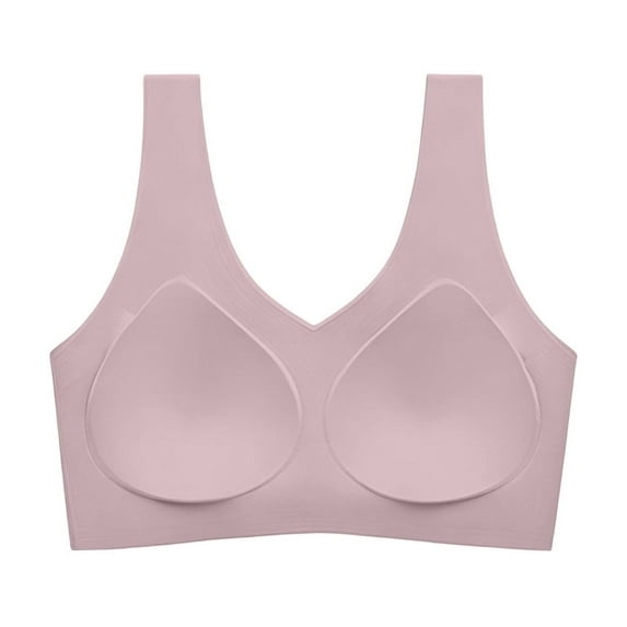 AHTJRT Racerback Bras for Women Deep V Neck Seamless Full Coverage ...