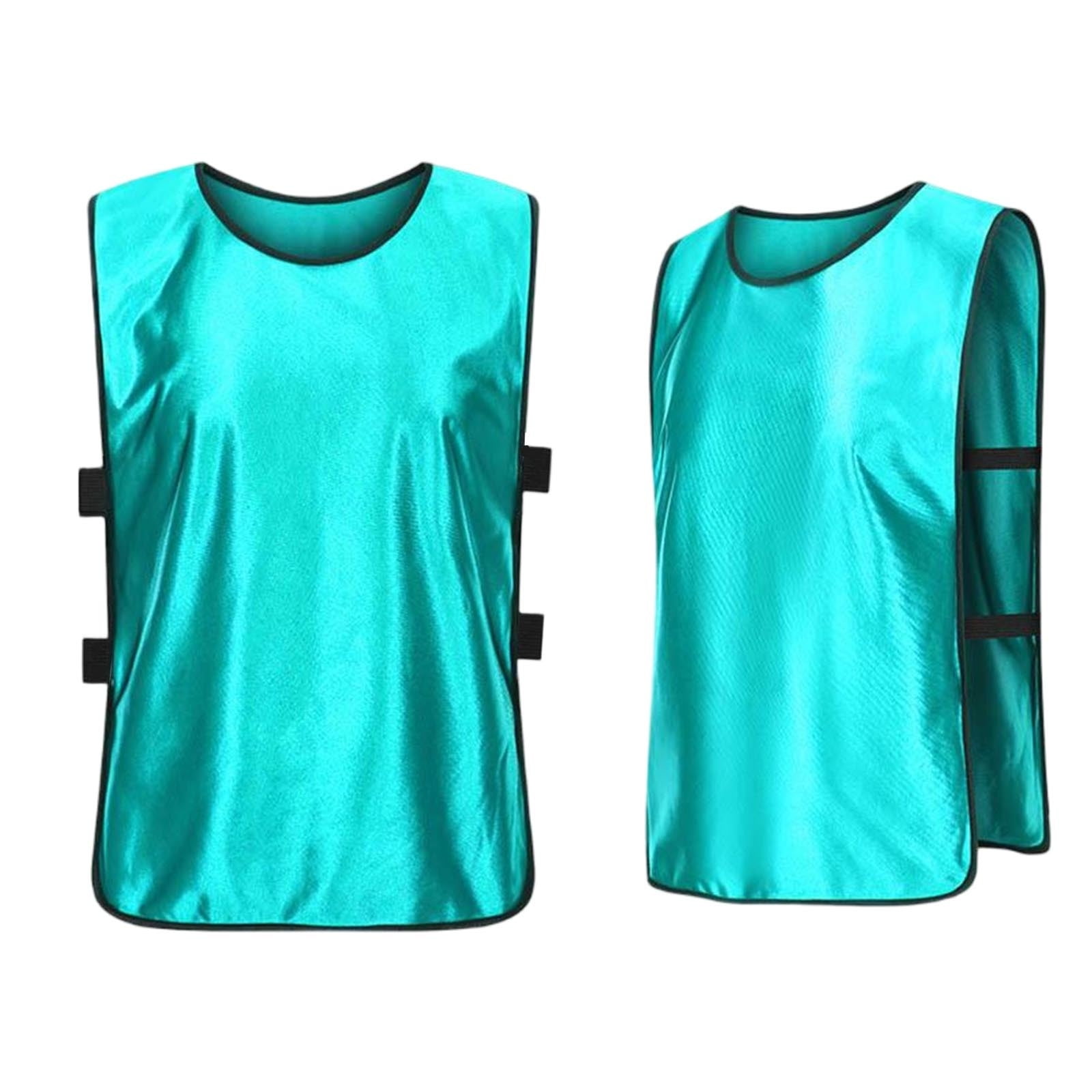 AHTJRT Scrimmage Trainning Vests for Kids Team Sports Pinnies Reversible Solid Color Vest Soccer ...