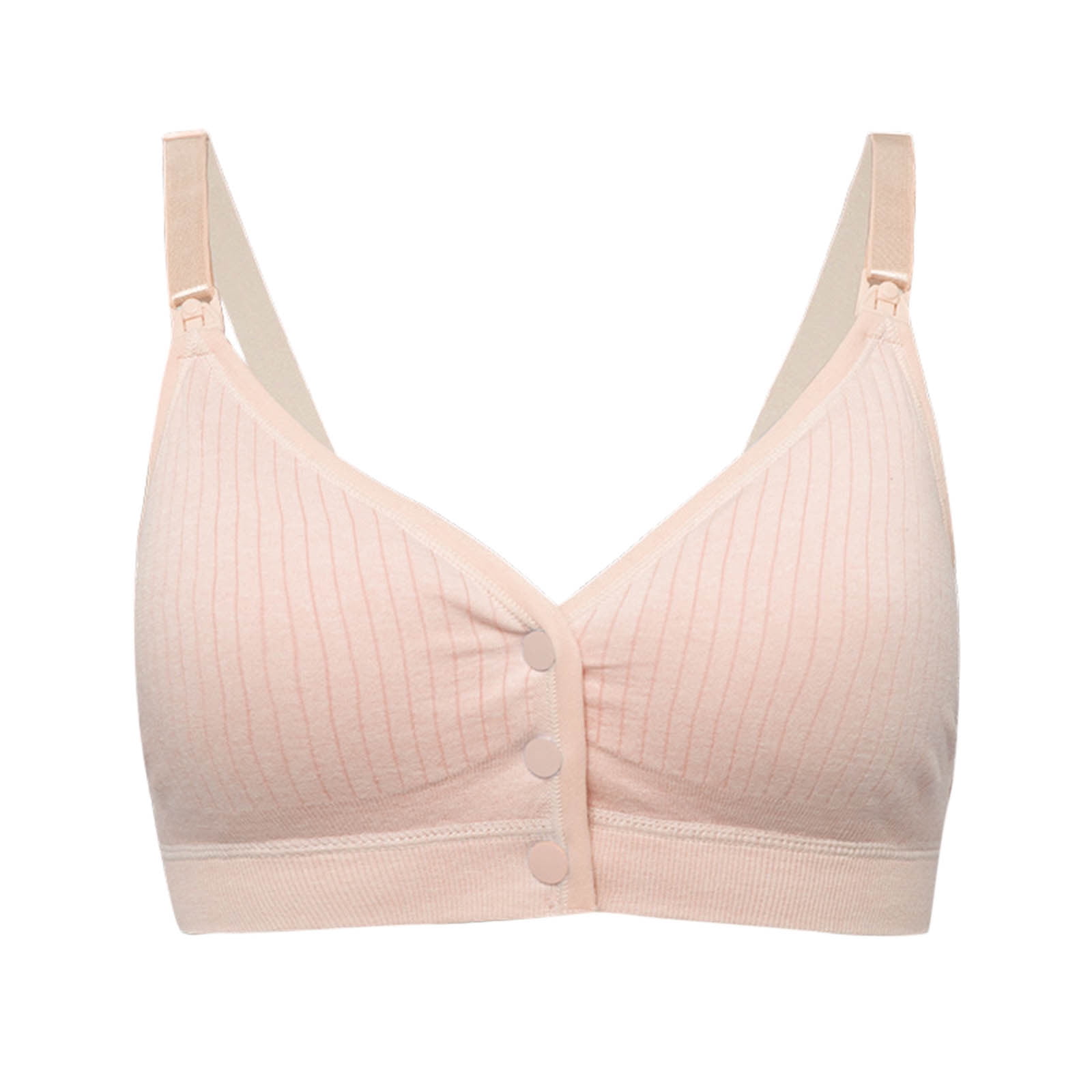 AHTJRT Seamless Front Closure Bras for Women Adjustable Straps Wireless ...