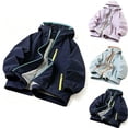 AHTJRT Waterproof Jacket for Kids Fall Spring Outdoor Hiking Climbing ...