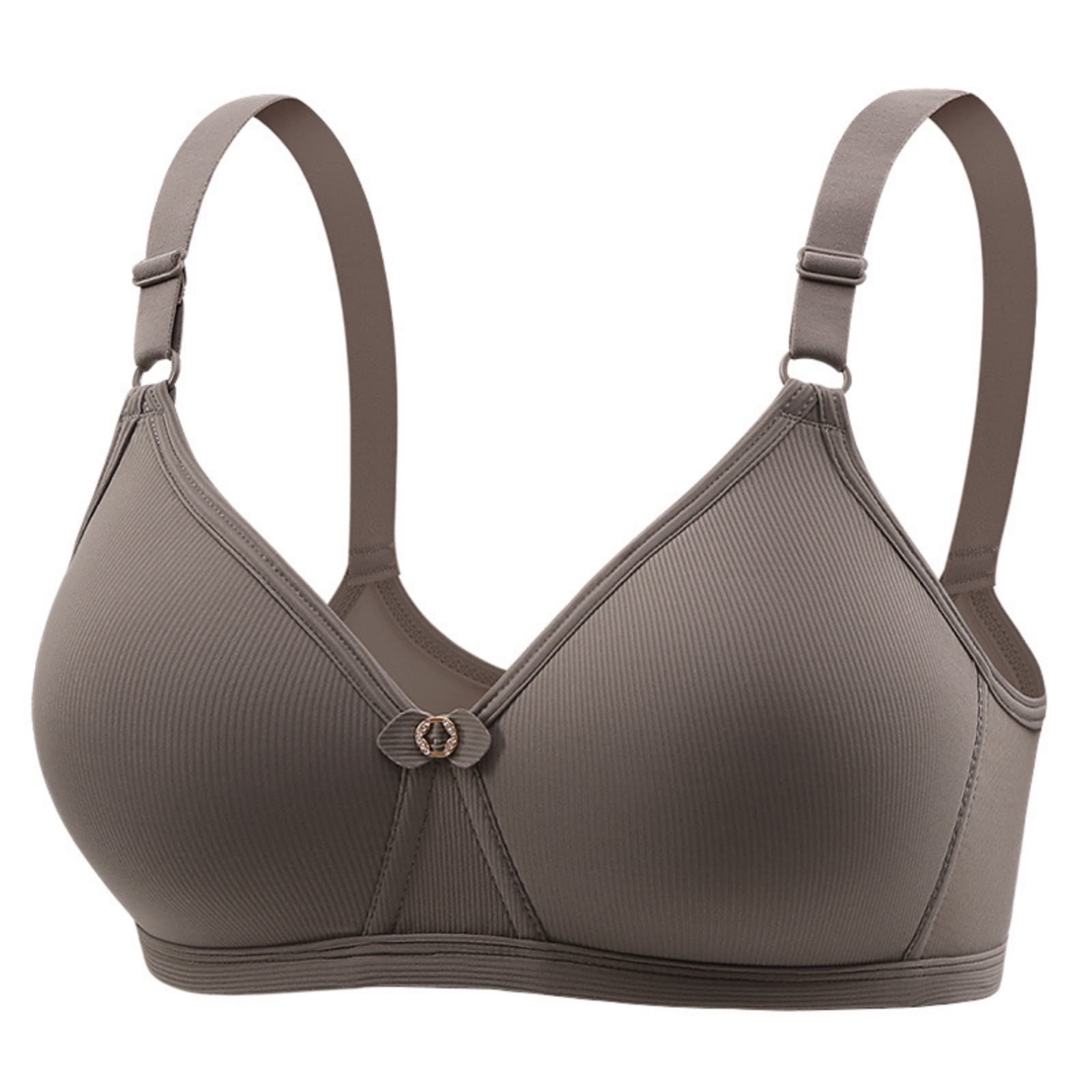 AHTJRT Wireless Bralettes for Women Daily Luxe Seamless T-Shirt ...