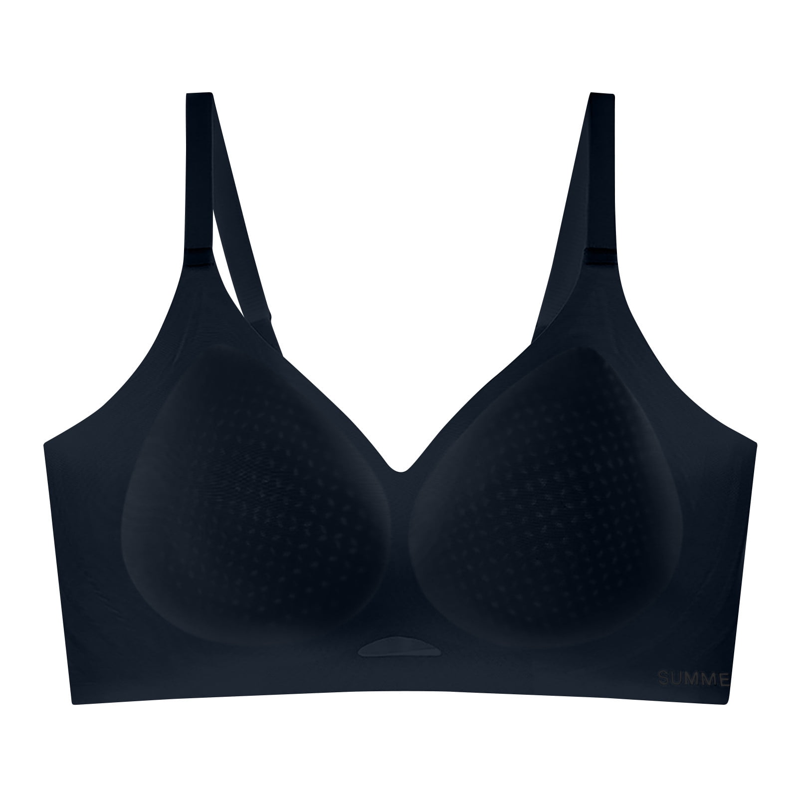 AHTJRT Wireless Bralettes for Women Plus Size Padded Soft Cup Support ...