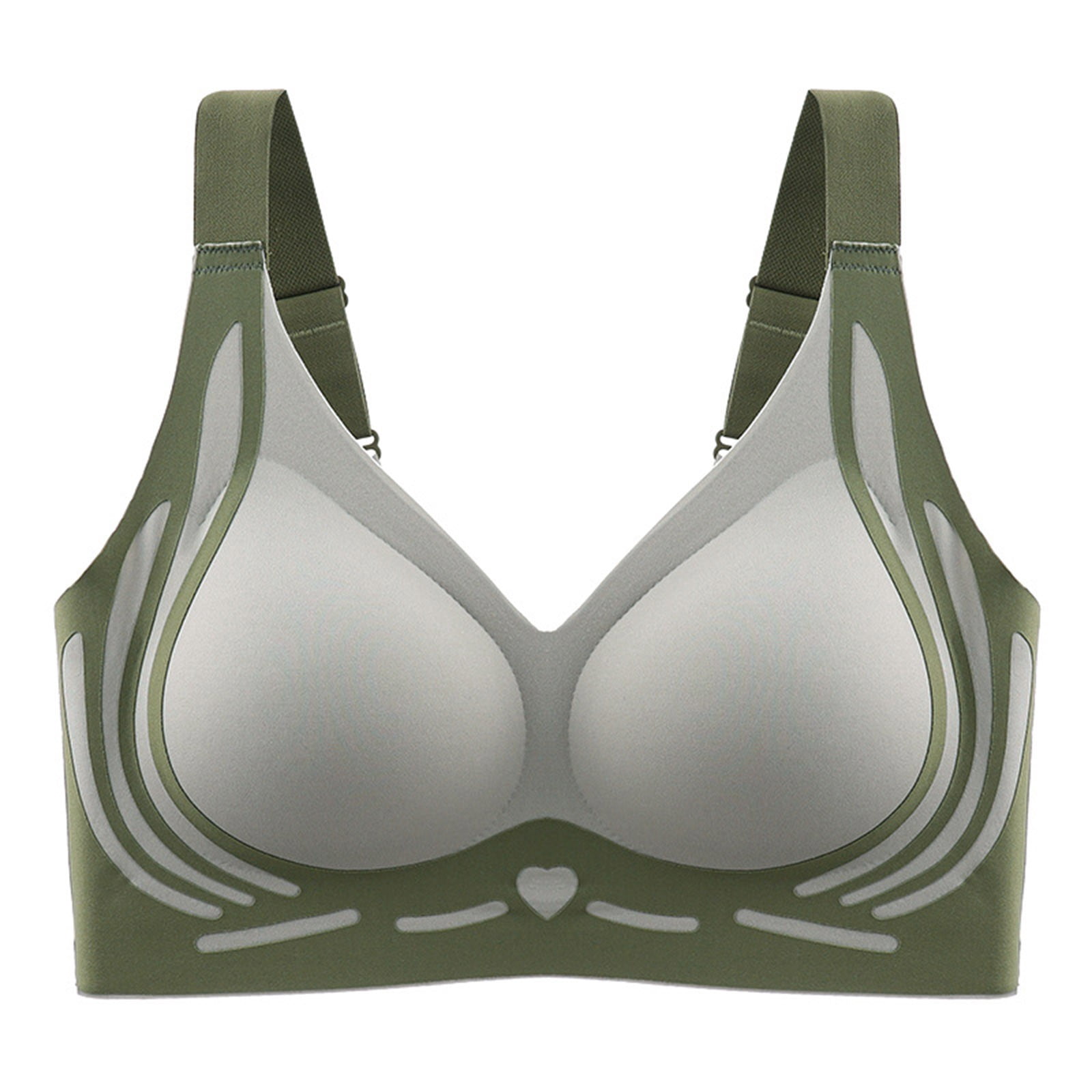 AHTJRT Wireless Bras for Women Support and Lift Bralettes Comfy Fixed ...