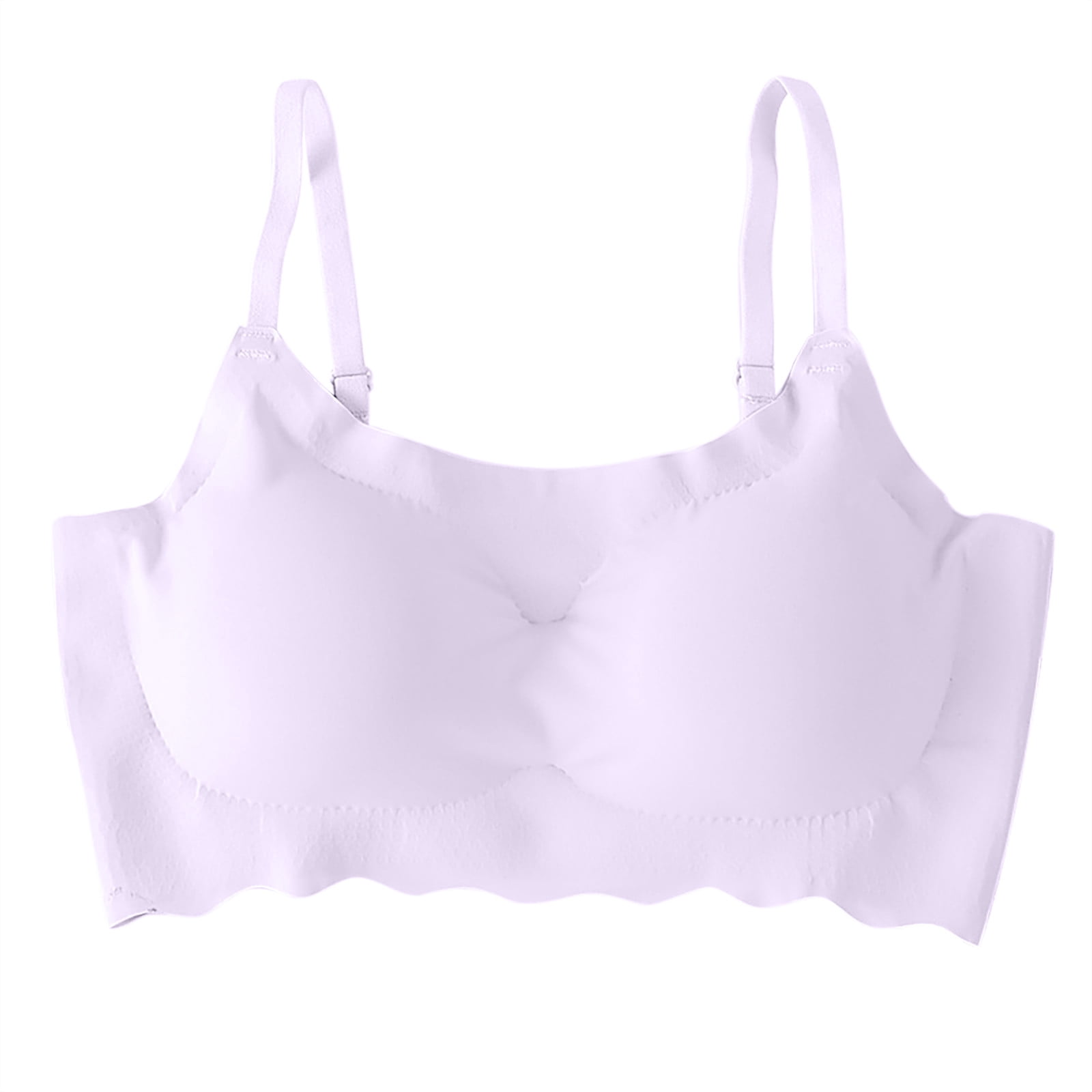 AHTJRT Women's Push Up Bras Wireless Comfortable Bra Stretchy Full ...