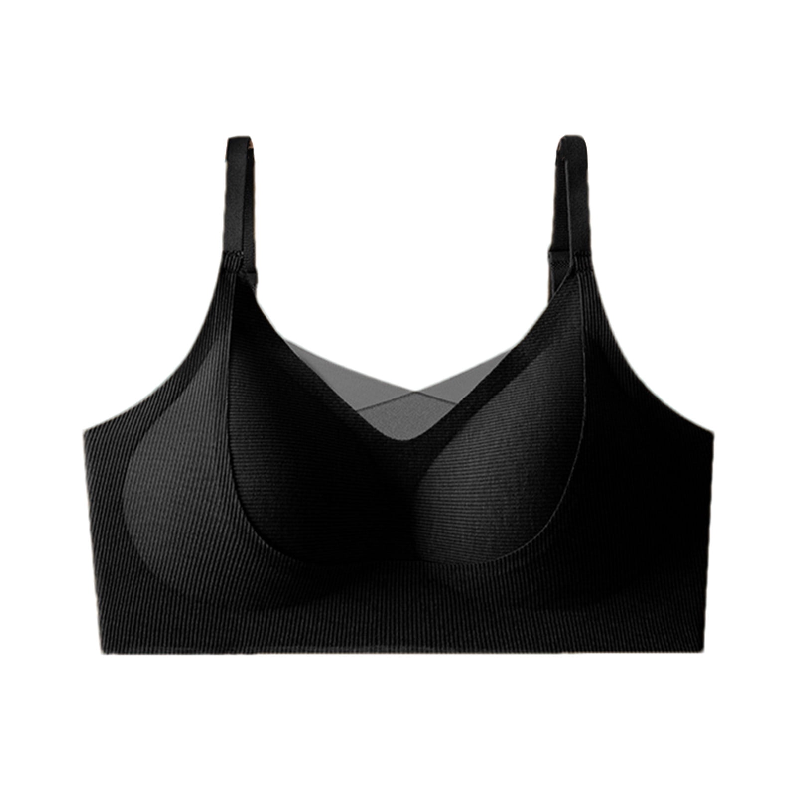 AHTJRT Women's Racerbacks Bra Shaping Support Breathable Seamless ...