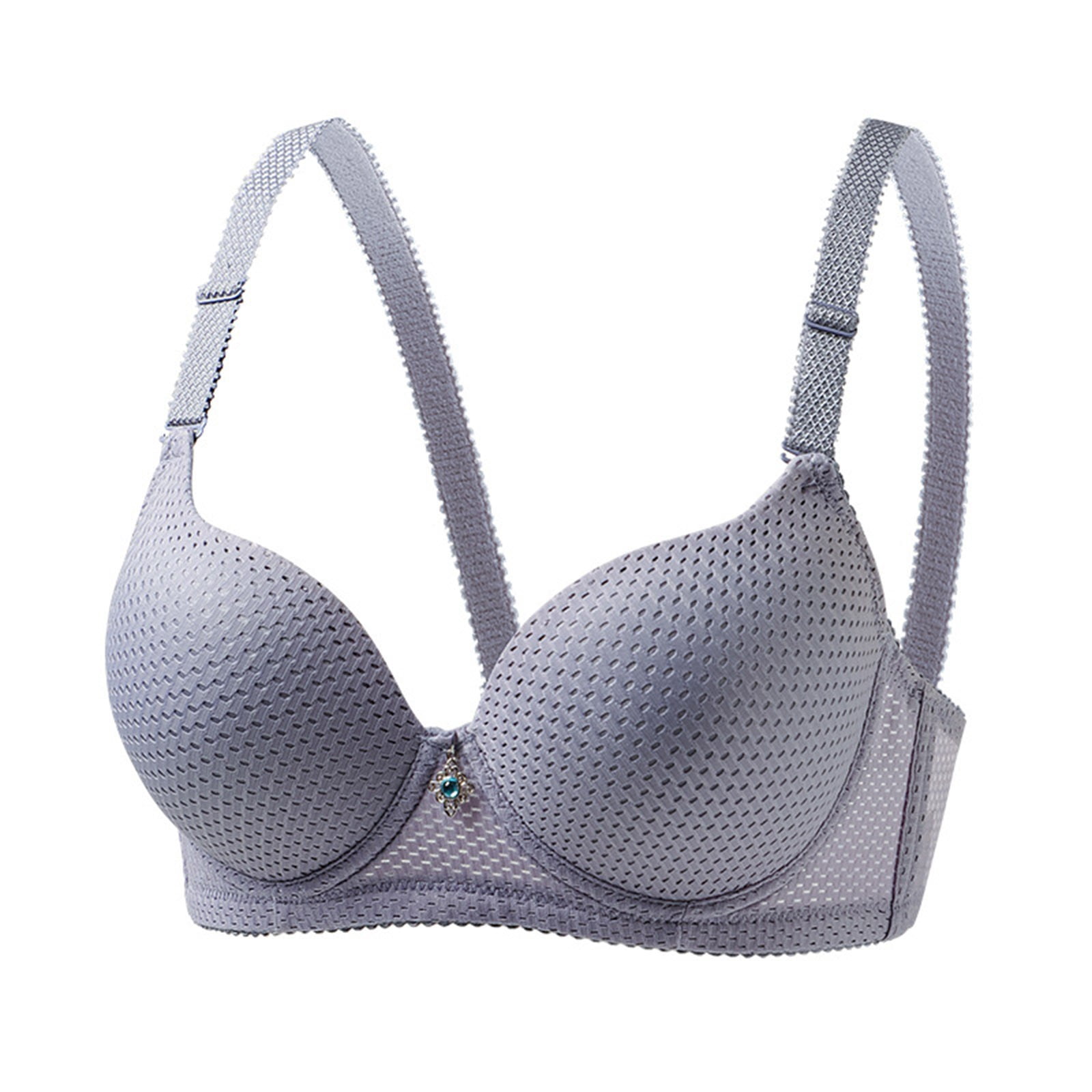 AHTJRT Women's Underwire Nursing Bras Supportive Full Coverage Padded ...
