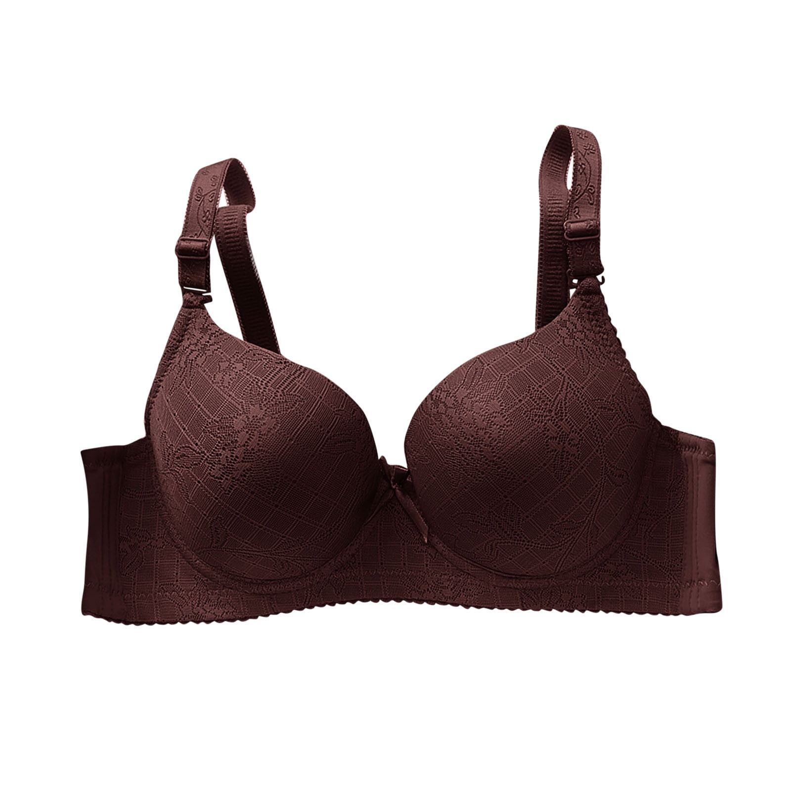 AHTJRT Women's Wirefree Bralettes Daisy Full Coverage Supportive ...
