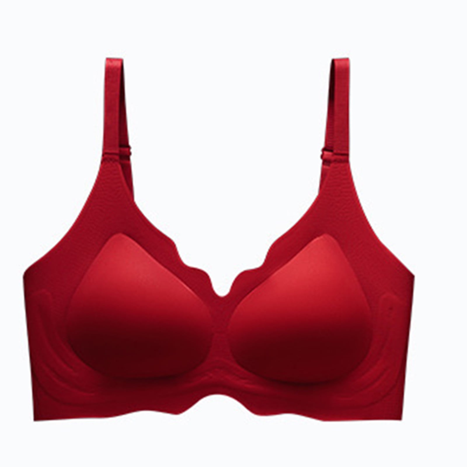 AHTJRT Women's Wirefree Bralettes Full Coverage Support and Lift ...