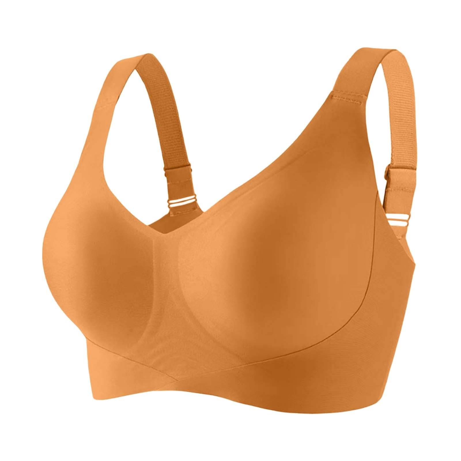 AHTJRT Women's Wireless Bras Seamless Full Coverage Bralettes with ...
