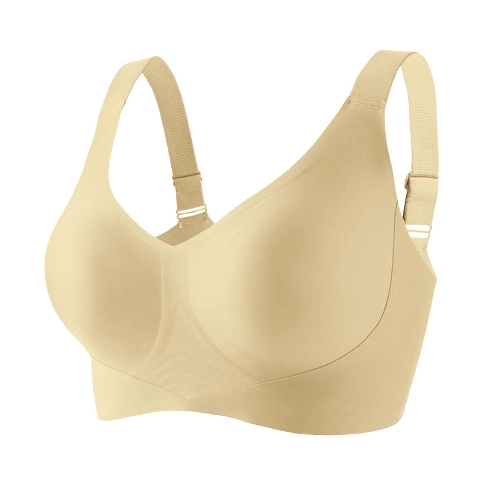 AHTJRT Women's Wireless Bras Seamless Full Coverage Bralettes with ...