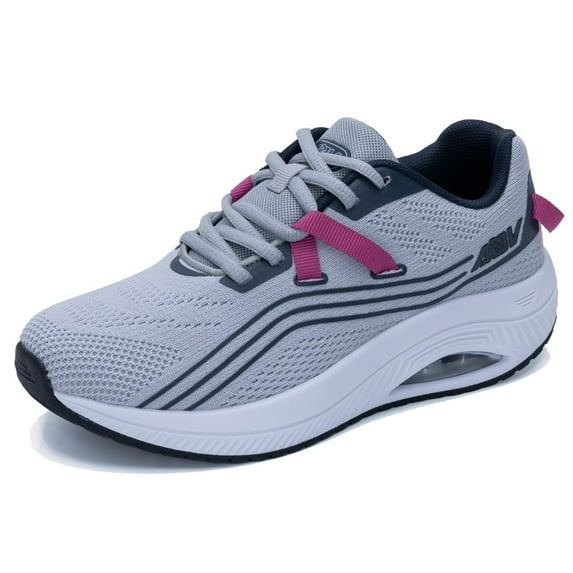 AHUSIR Womens Walking Shoes with Arch Support Orthotic Sneakers Plantar ...