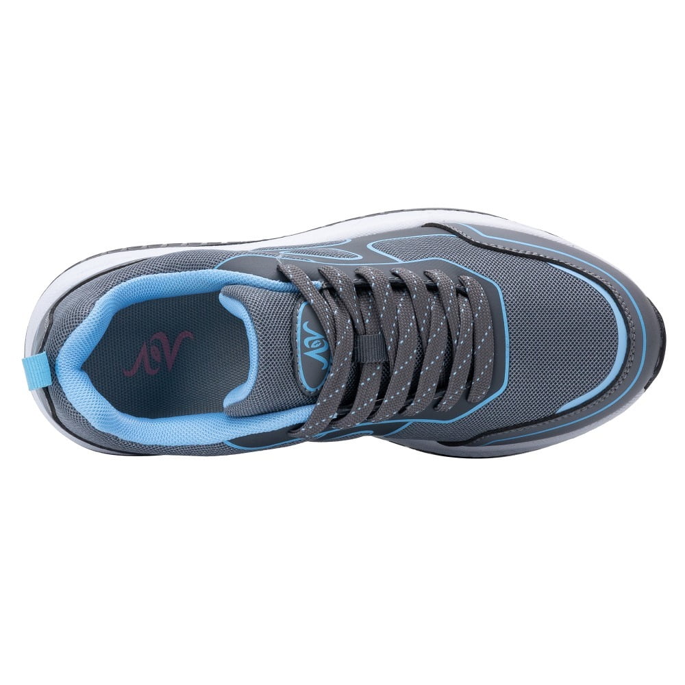 AHUSIR Womens Walking Shoes with Arch Support Plantar Fasciitis ...