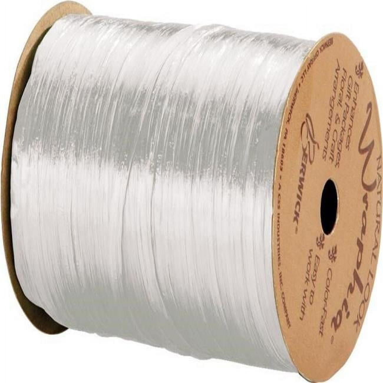 AI-75001-Q12 100 Yards Wraphia Pearlized White Ribbon - Set of 12 ...