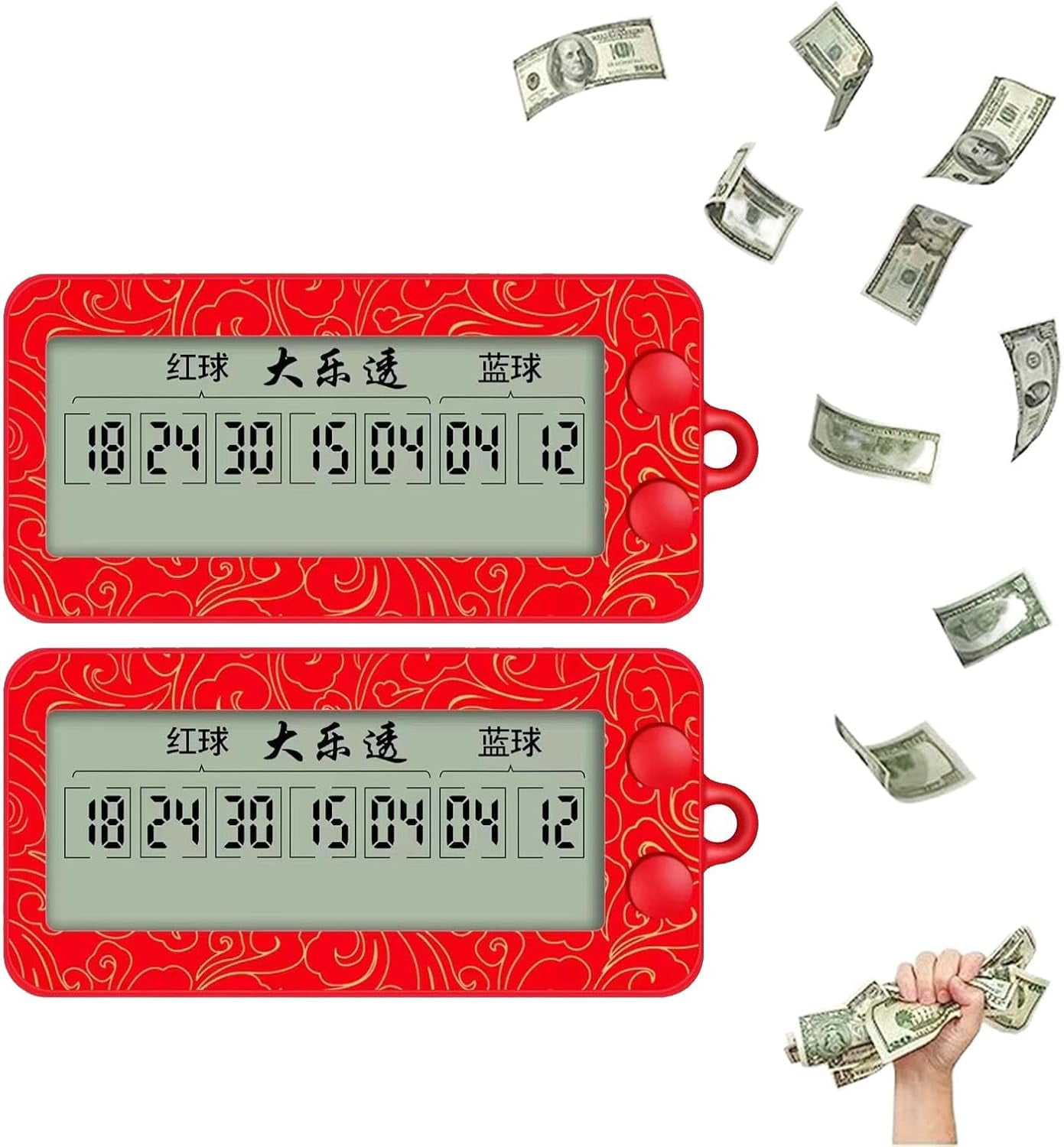 AI Algorithm Probability Double Lottery Picker, AI Picker Lottery Selector, Lucky Mini Portable ...