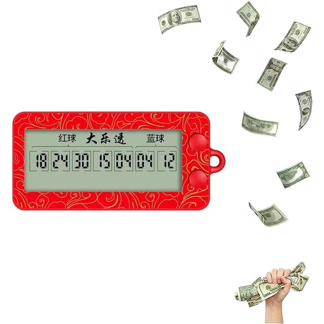 AI Algorithm Probability Double Lottery Picker, AI Picker Lottery Selector, Lucky Mini Portable ...