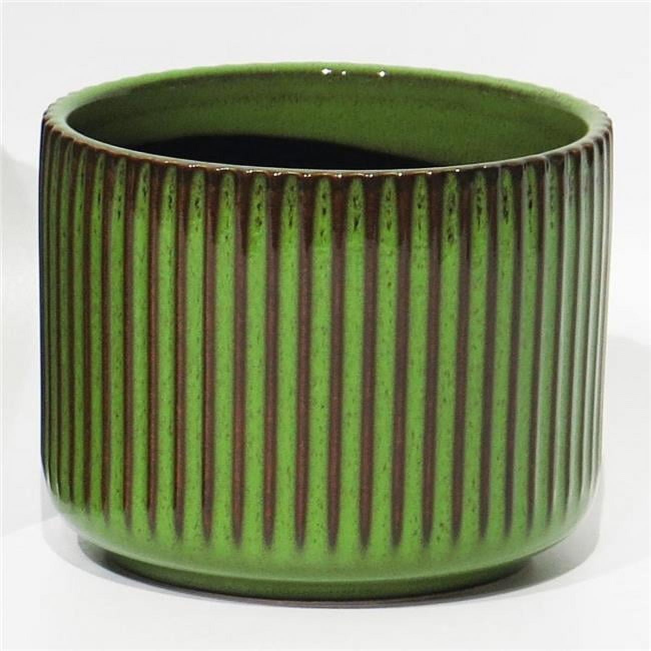 AI-CE00-134-Q12 Green Striped Planter - Set of 12 - Walmart.com