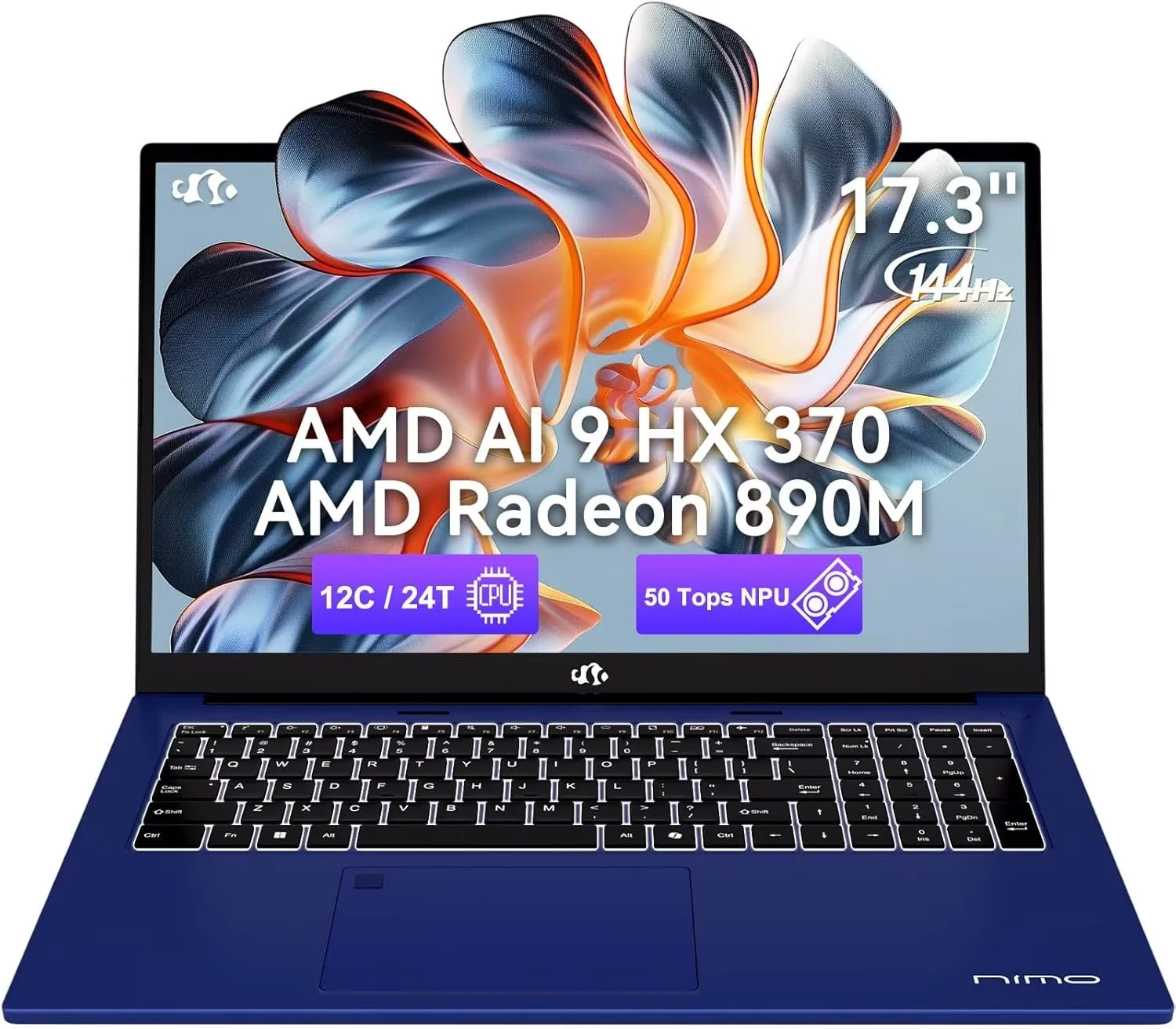 AI Copilot+ PC Business-Laptop, 17.3" Laptop, AMD Ryzen AI 370 Radeon ...