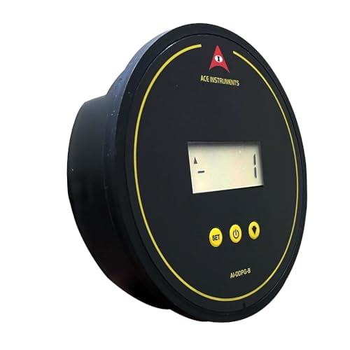 AI-DDPG-B Battery Operated Digital Differential Pressure Gauge (-100 to 100 Pascal) for ...