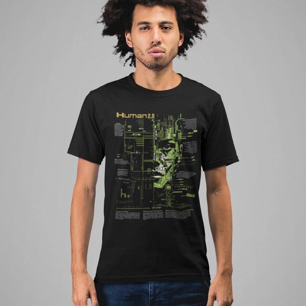 AI Evolution, Artificial Intelligence, Sci-FI, T-Shirt - Walmart.com