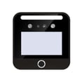 AI Face Identification Biometric Face Recognition Fingerprint Scanner ...