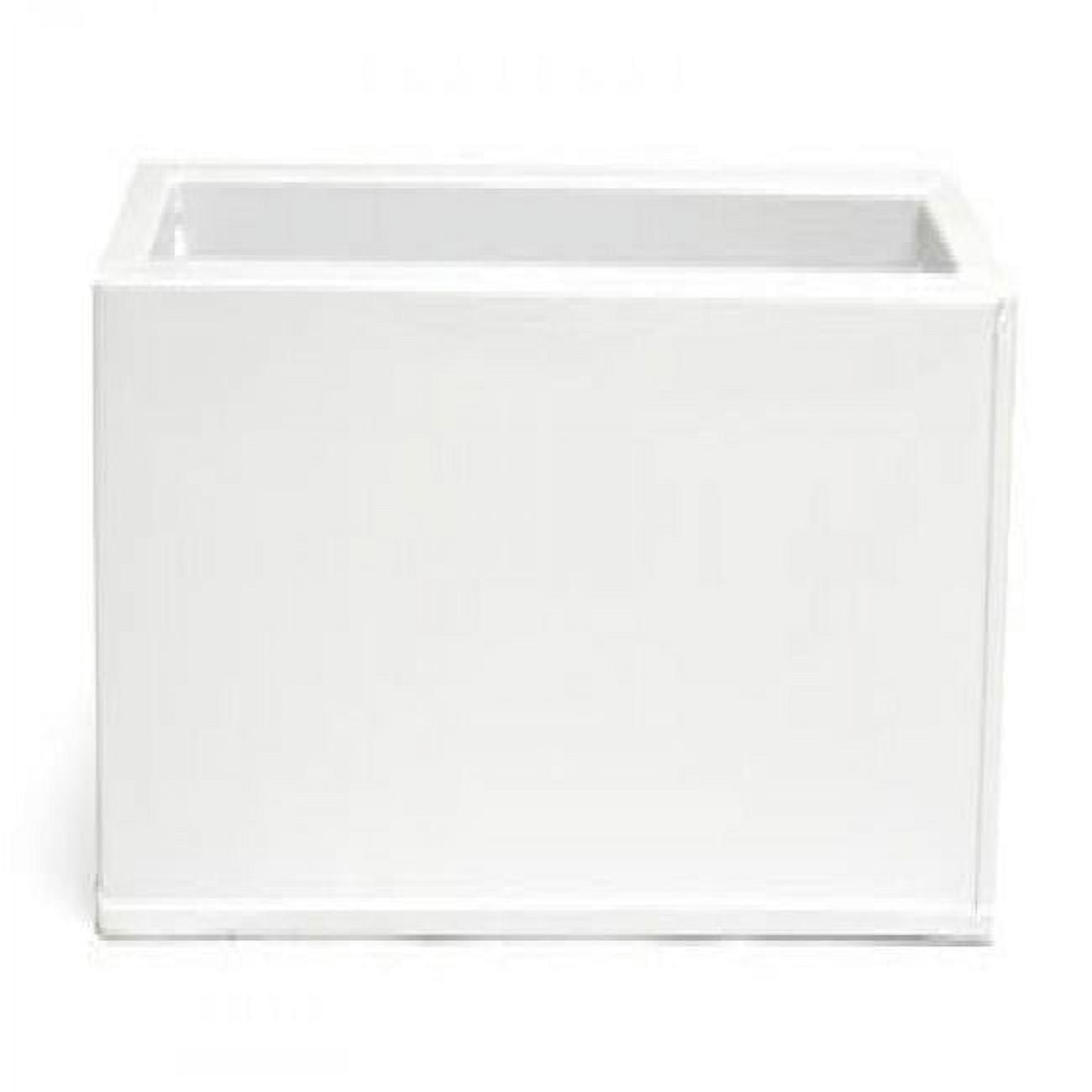 AI-GA2250WH-Q01 White Finish Rectangular Metal Planter - Walmart.com