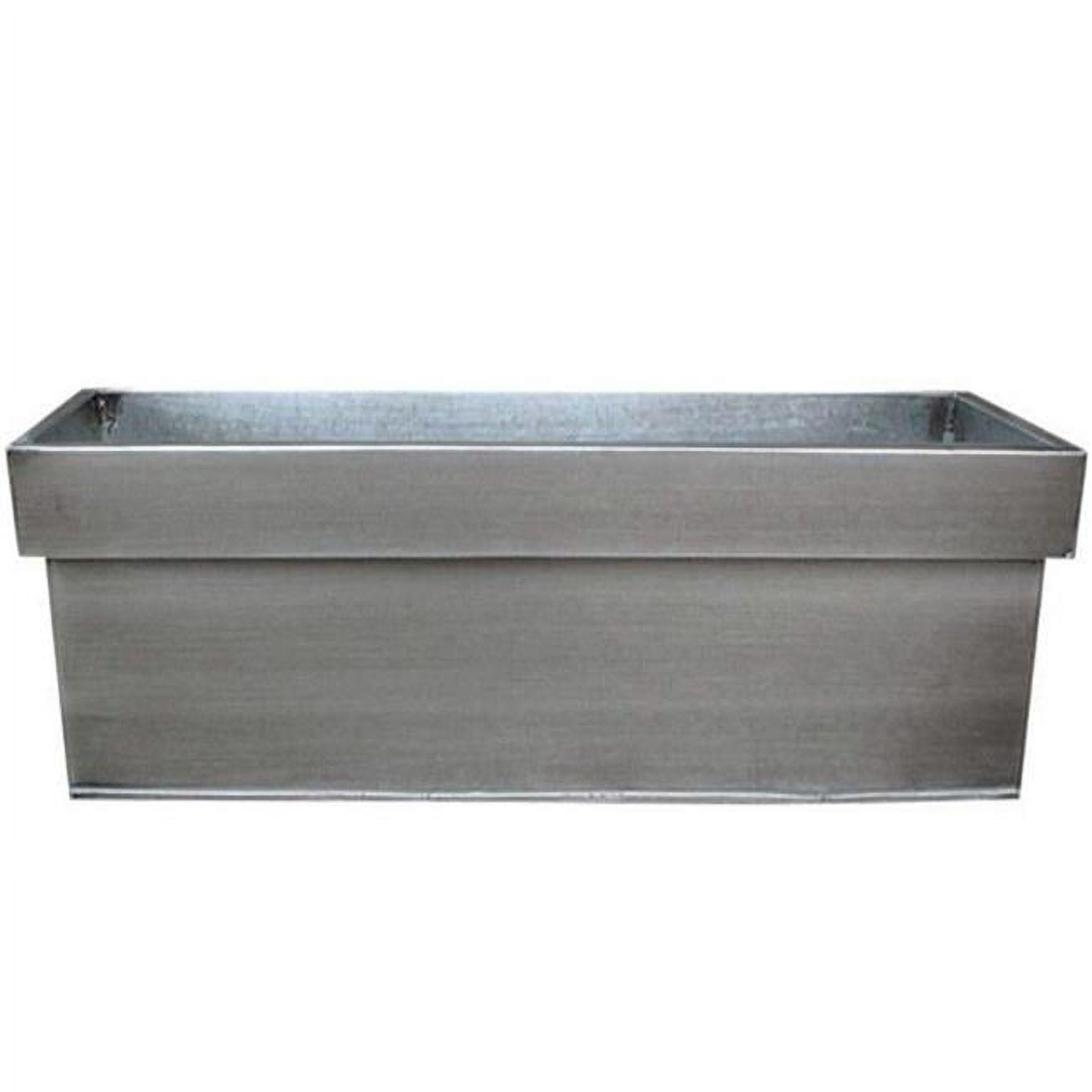 AI-GA3465TI-Q04 Titanium Rectangular Metal Planter - Set of 4 - Walmart.com