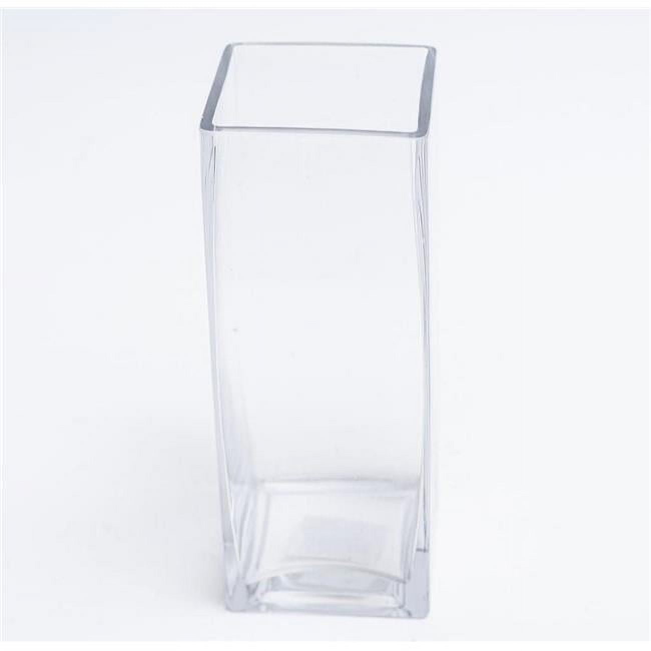 AI-GL7202-Q06 Square Glass Vase, Clear - Set of 6 - Walmart.com