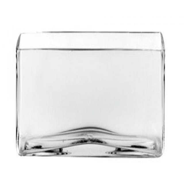 AI-GL894-Q02 Rectangular Clear Glass Vase - Set of 2 - Walmart.com