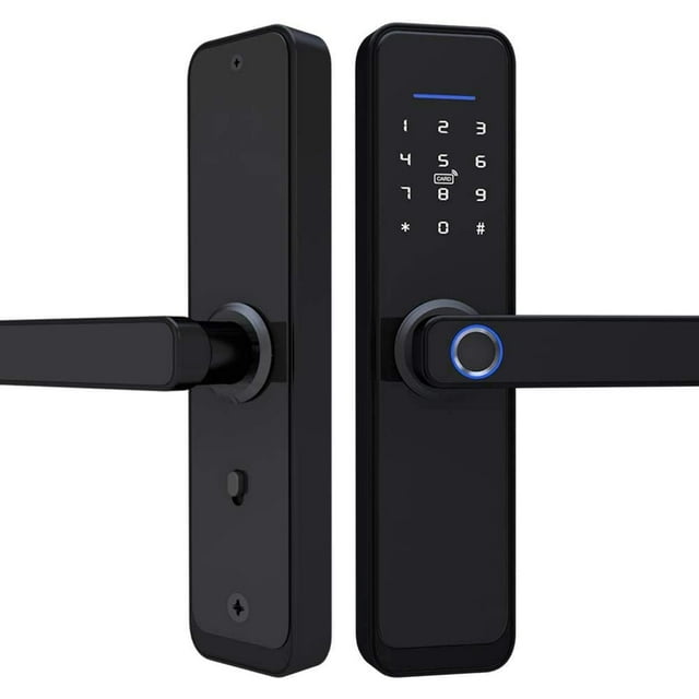 AI Home Tech Anti-Theft Biometric Fingerprint Electronic Touch Keypad ...
