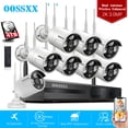 {AI Human Detected 2K 3.0MP} Wireless Security Camera System 8 Cameras ...