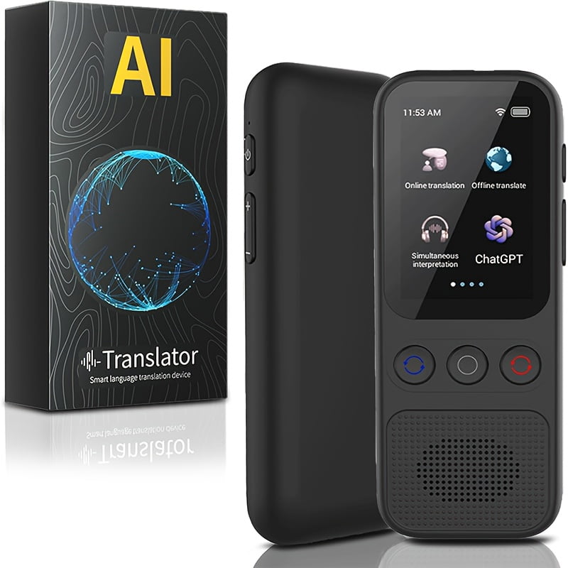 AI Intelligence Translation Device, Bidirectional Real-Time Voice ...