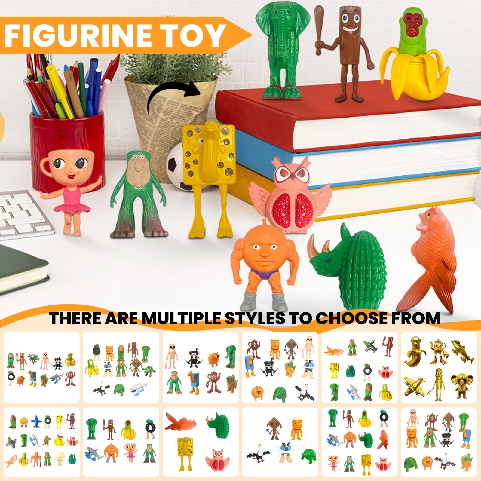 AI Italian Brain rot Animals Figure Toys,AI Italian Animals Collection ...