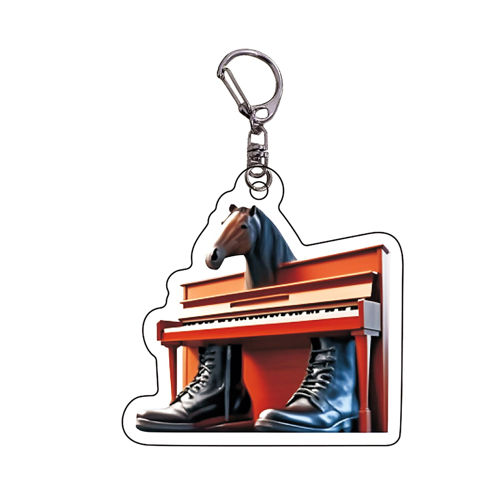 AI Italian Brainrot Keychain Ecco Cavallo Virtuoso Italian Brainrot ...