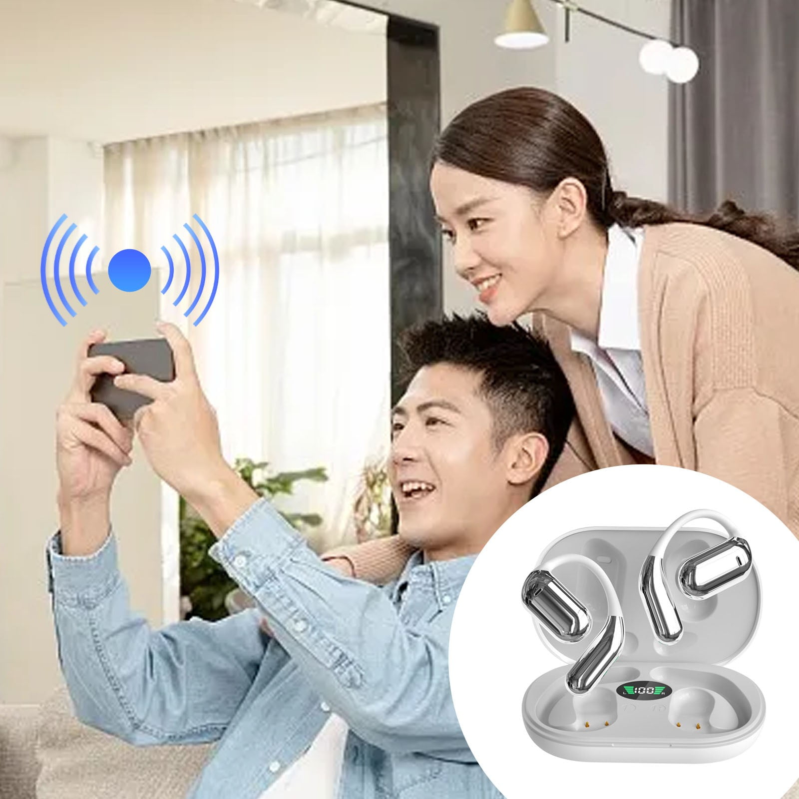 AI Language Translation Earbuds 3-in-1 Translator Earbuds Real-Time Ai ...