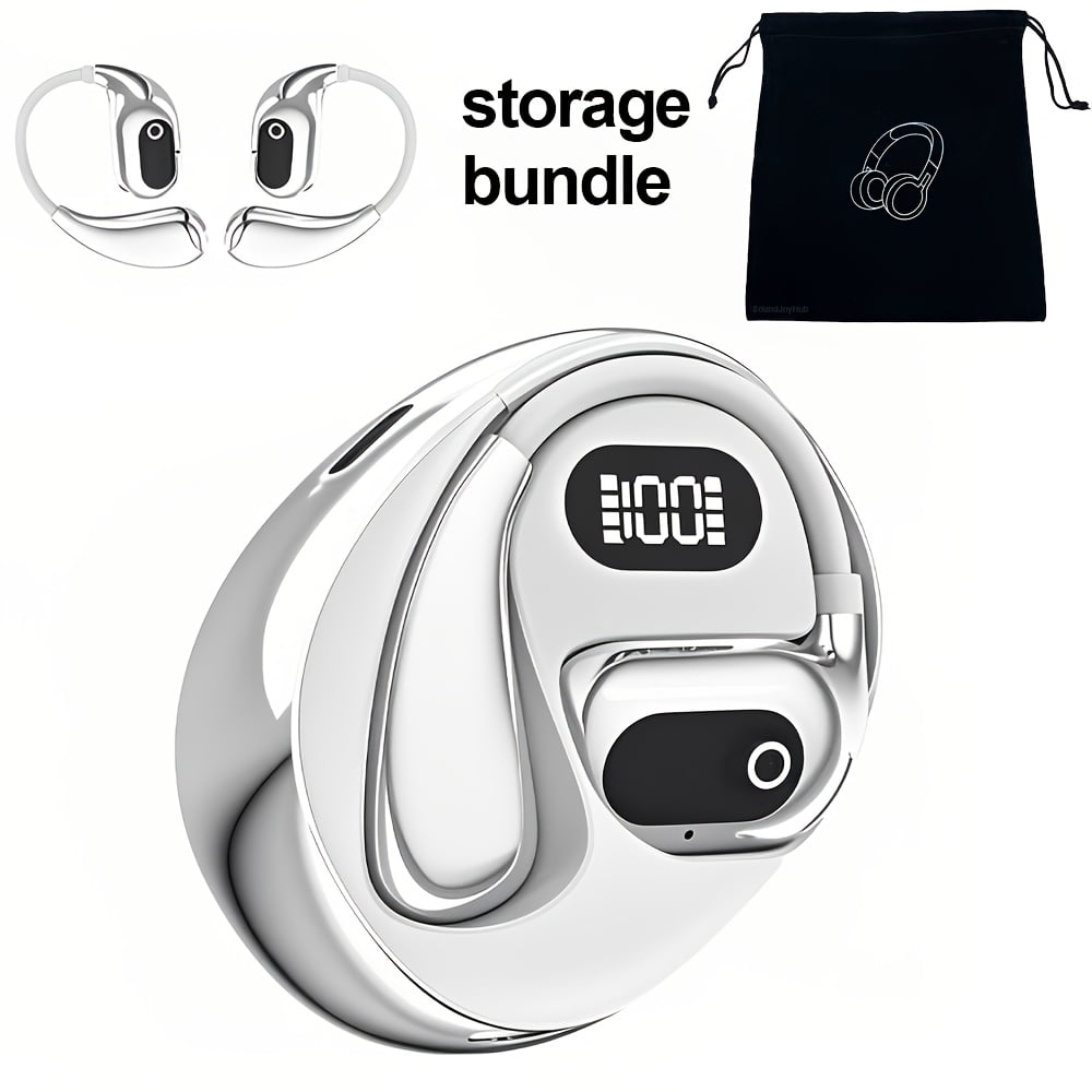 AI Language Translator Earbuds, OWS Wireless 5.2 Open-Ear Buds with ...