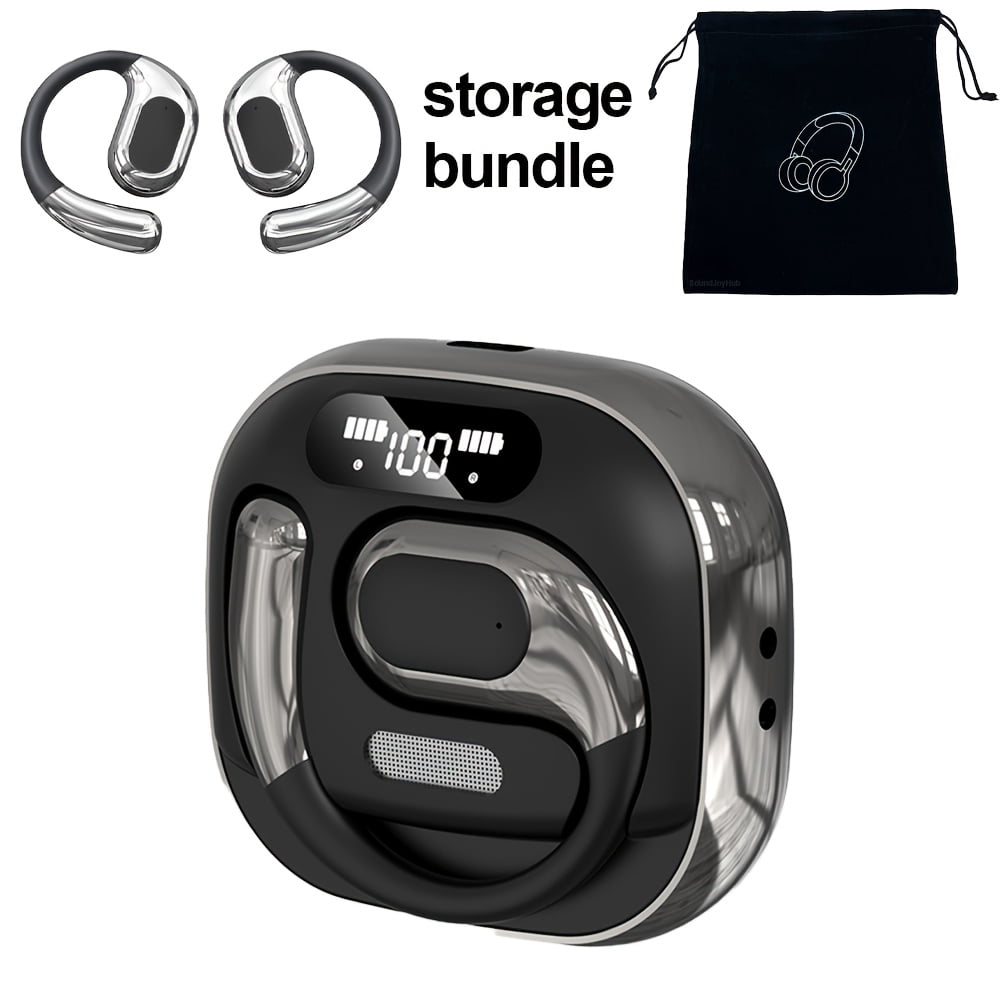 AI Language Translator Earbuds, OWS Wireless 5.2 Open-Ear Buds with ...